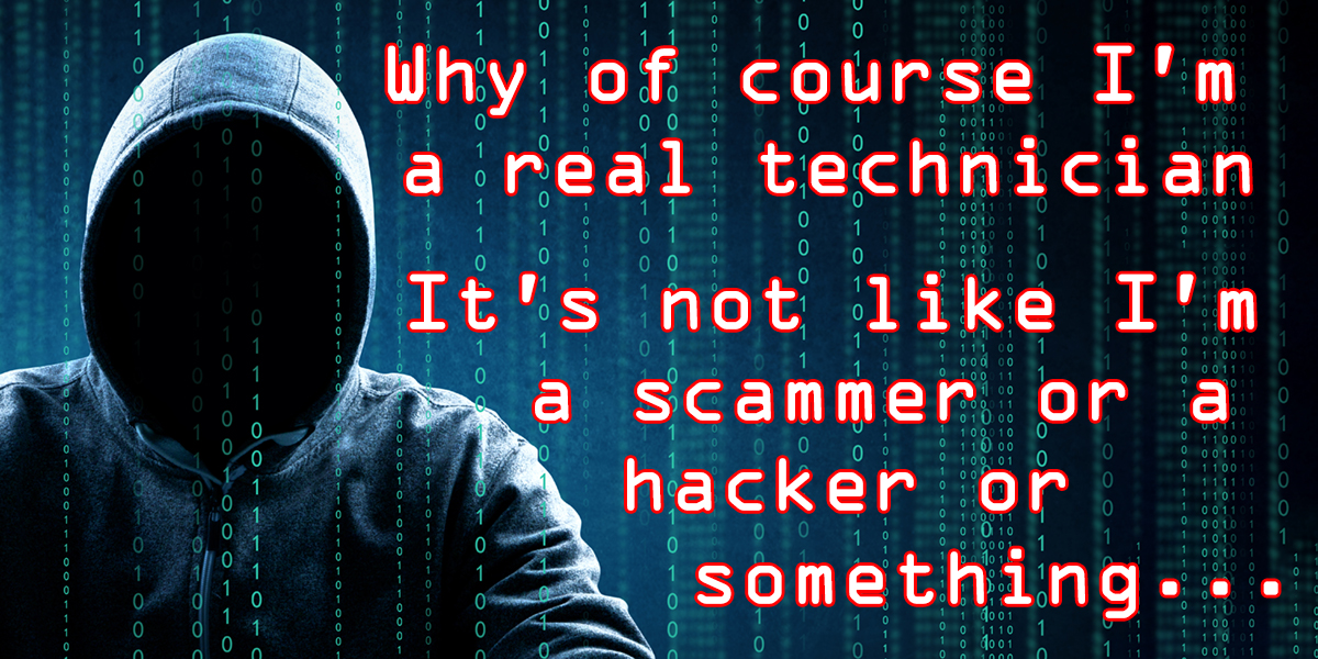 Be wary of pop-up messages/warnings on your computer. RTFM Blog ...