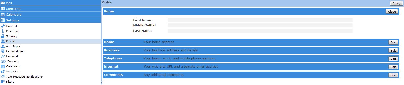 Milwaukee PC Webmail Help